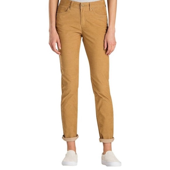 Toad&Co | Pants & Jumpsuits | New Toadco Sybil Slim Corduroy Brown Rice ...